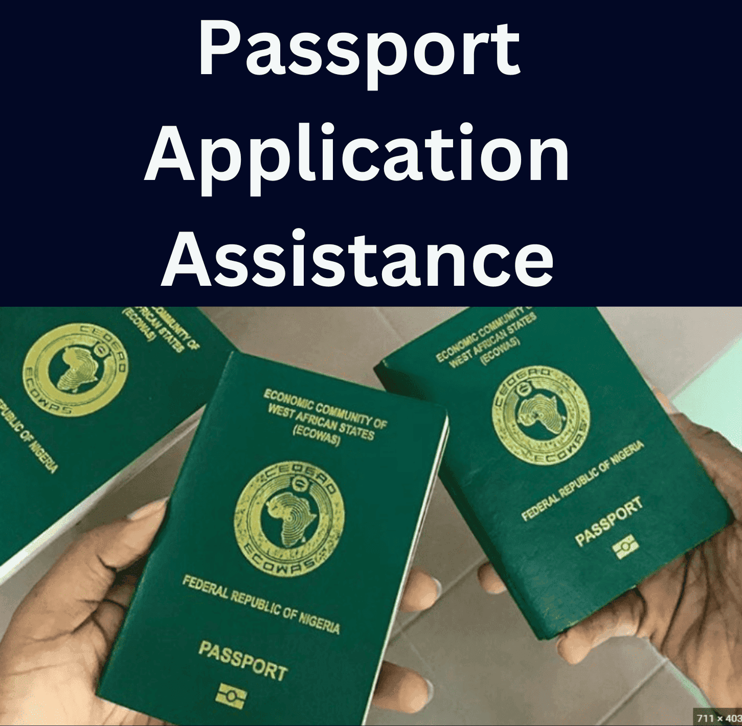 Passport Application Assistance - De-Unique Services Limited UK
